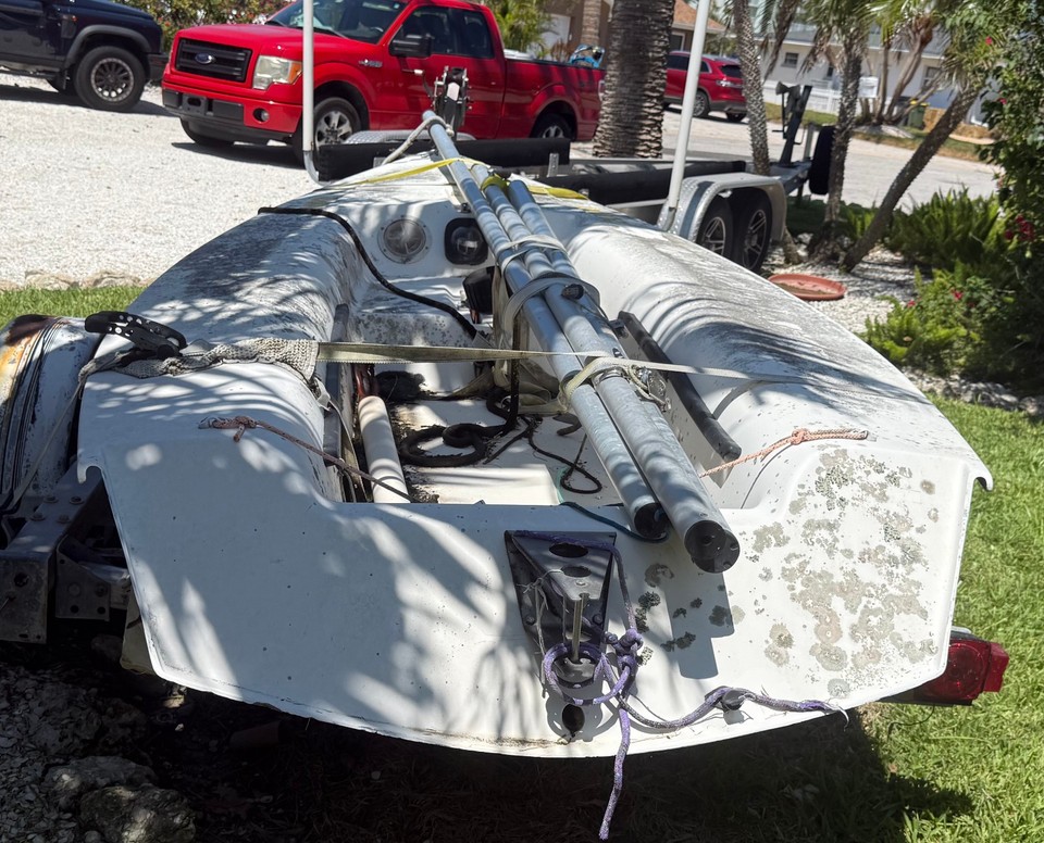 1993 Zuma Laser 12'9" Sailboat - NO Trailer- Florida | eBay