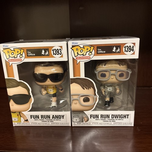 Funko POP! Television The Office-Fun Run Dwight & Andy MINT Includes ...