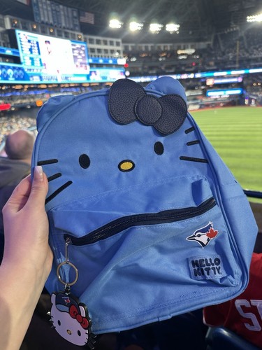 TORONTO BLUE JAYS HELLO KITTY BACKPACK BAG SGA | eBay