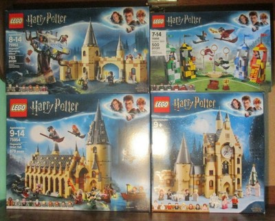 LEGO Harry Potter 75954, 75953, 75948 & 75956 BRAND NEW, but some box ...