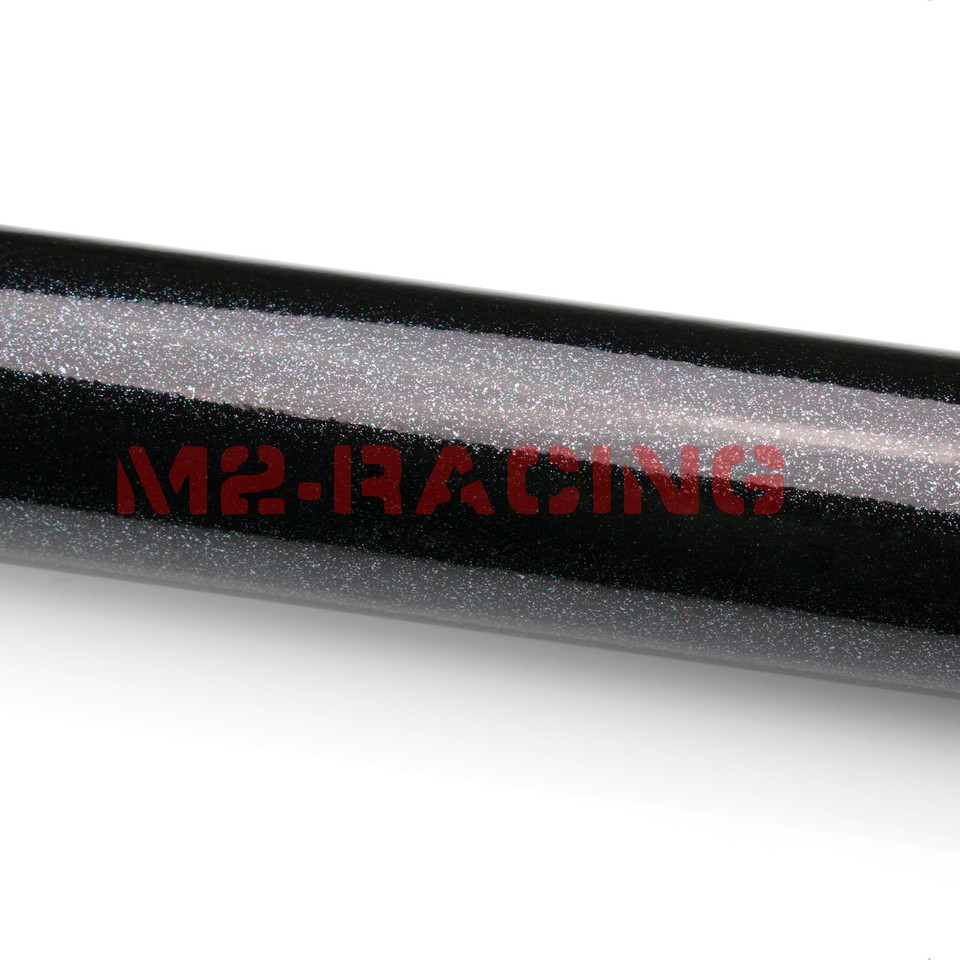 *High Gloss Glitter Black Sparkle Car Vinyl Wrap Sticker Decal Sheet ...