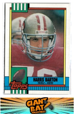 1990 Topps #16 Harris Barton | eBay