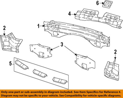 CHRYSLER OEM 11-23 Durango Rear Body Panel-Bumper Bracket 55079164AA | eBay