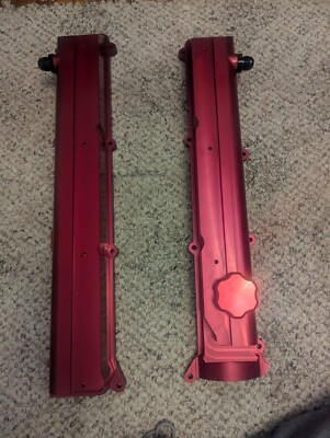 Autosports Engineering 2JZ GE GTE VVTi Billet Valve Covers Set Red | eBay