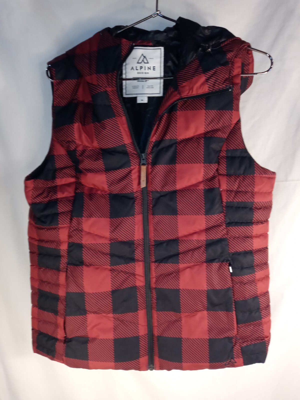 Alpine Design Womens Down Puffer Quilted Vest S Hoode… - Gem