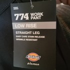 NWT Dickies 774 Pants Womens 8R Black Original Fit Work Comfort Stretch Straight | eBay