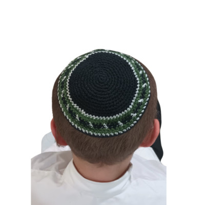 Knitted Yarmulke Shabbat Judaica kippot hat Kippah skull cap Yarmalka ...