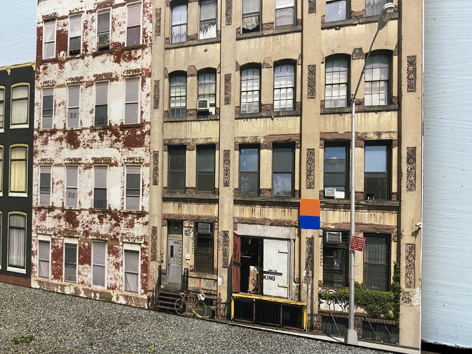 HO Scale Apartment #4 Combo Building Flat / Front 3D Background | eBay