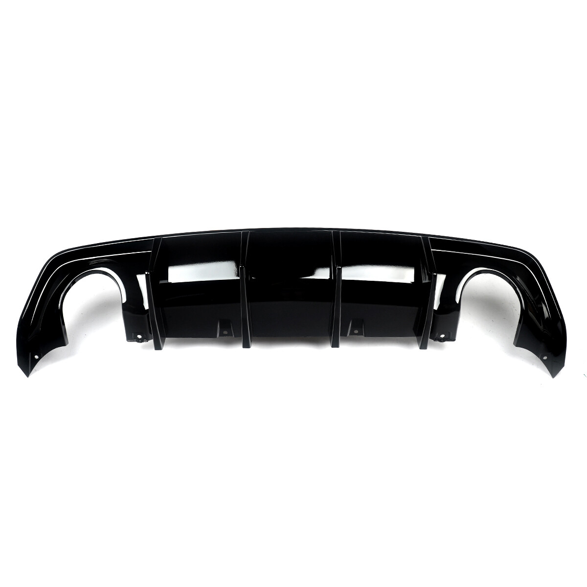 For 2020-2022 Dodge Charger SRT Widebody Shark Fin Rear Diffuser Glossy ...
