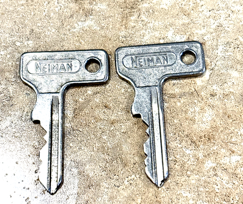 Neiman GKS Motorcycle OEM Genuine Keys (2) made in Germany 101534 | eBay