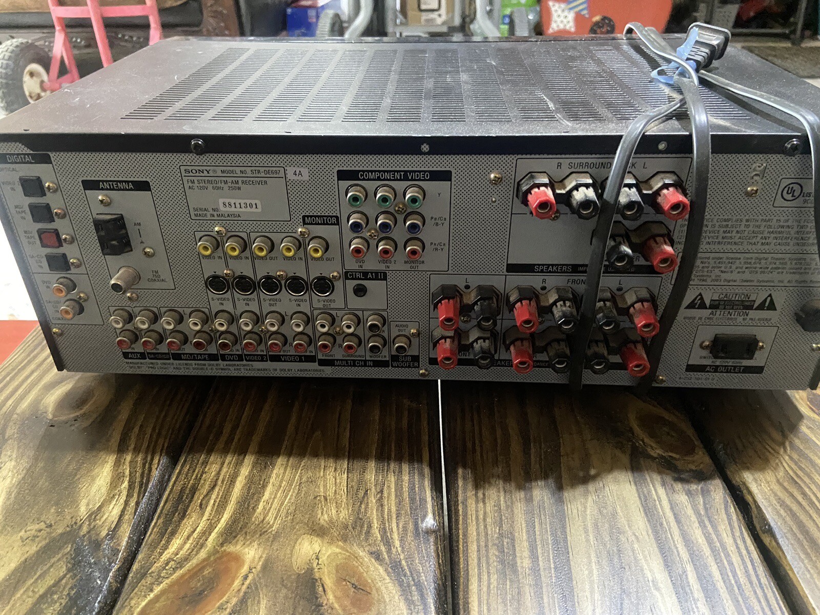 Sony STR DE697 7.1 Channel 700 Watt Receiver 27242644199 | eBay