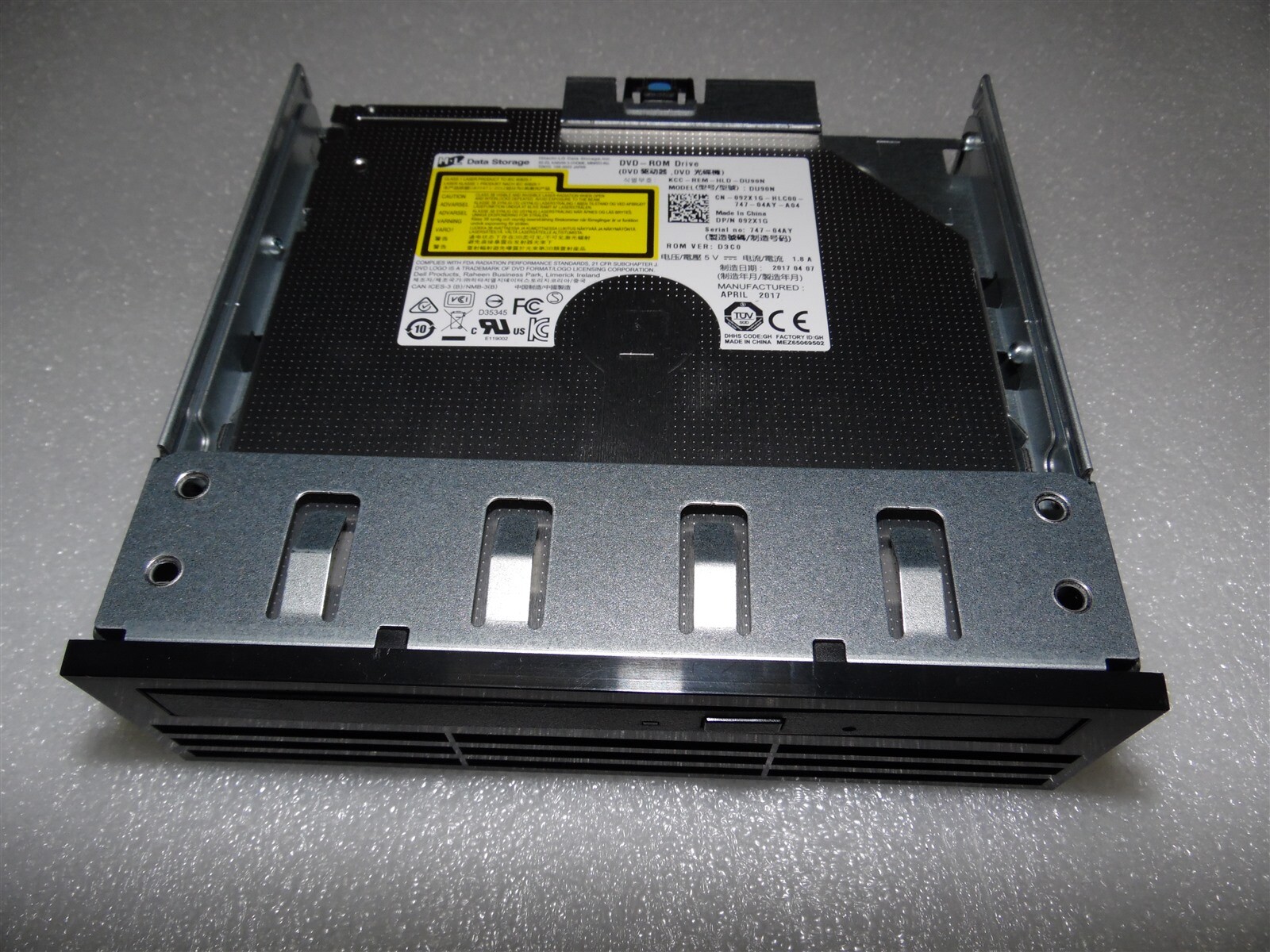 DELL POWEREDGE TOWER RACK SERVER T640 T440 DVD OPTICAL SLIM DRIVE ...