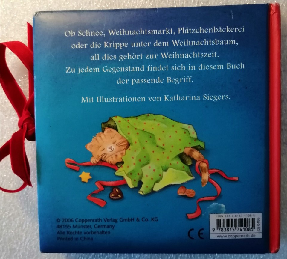 Meine erste Weihnachtszeit. ill. von Katharina Siegers GEBUNDEN | eBay
