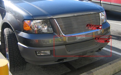 Fits 2003-2006 Ford Expedition Lower Bumper Billet Grille Insert | eBay