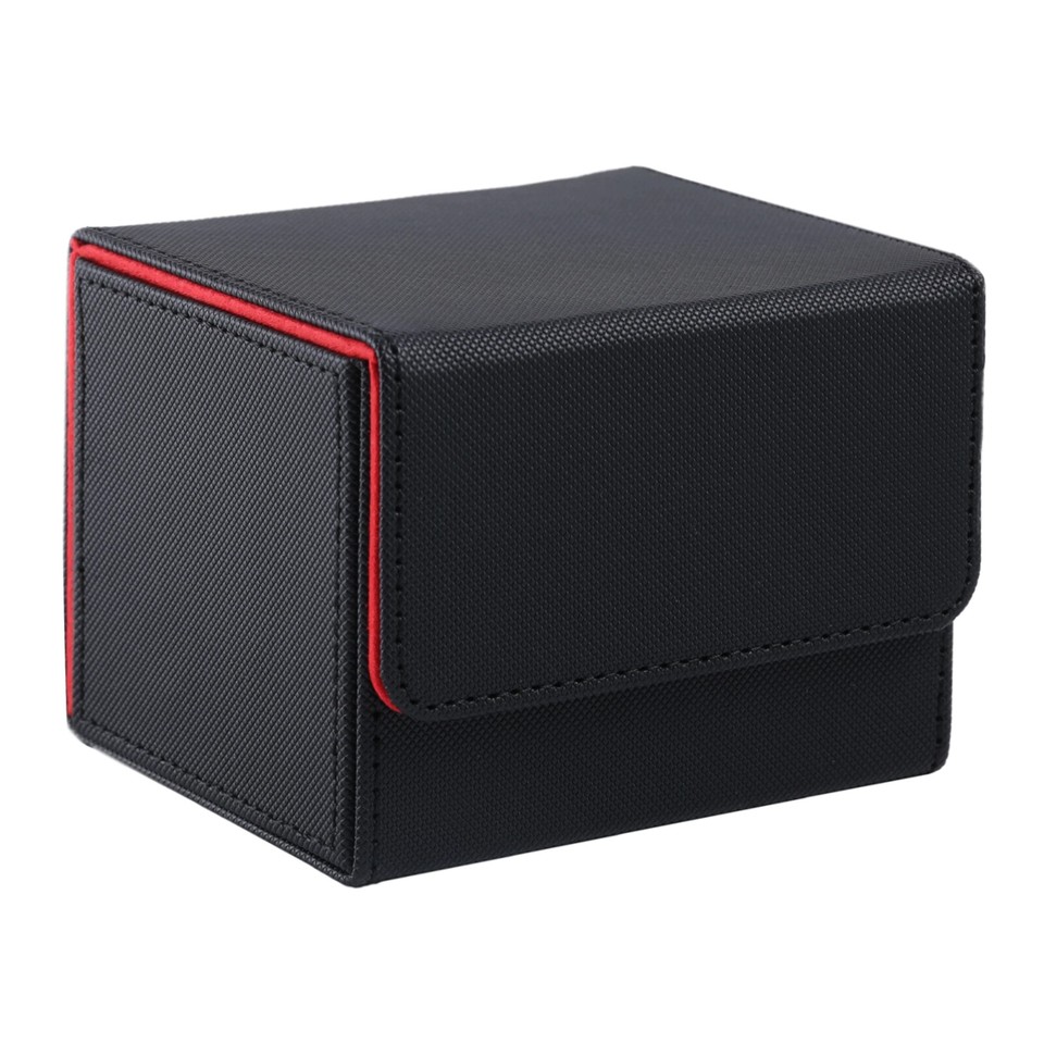 Premium Single Deck Box 100 Cards TCG Case Small Protector EDH Magnetic ...