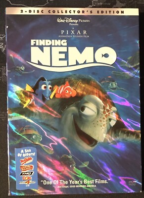 Finding Nemo (DVD, 2003, 2-Disc Set, Widescreen & Full Frame ...