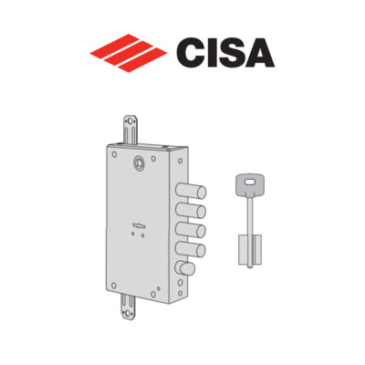 Cisa Double Map Mechanical Lock Entrance 64 Series B7515-28 | eBay