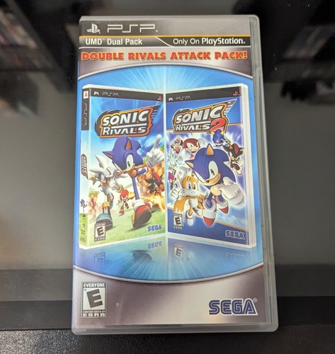 Sonic Rivals & Sonic Rivals 2 Double Rivals Attack Pack (Sony PSP, 2012 ...