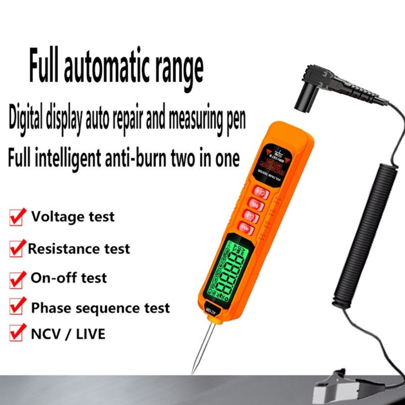 Electrical Digital Diagnostic Pen For Automotive Repair With LCD Screen ...