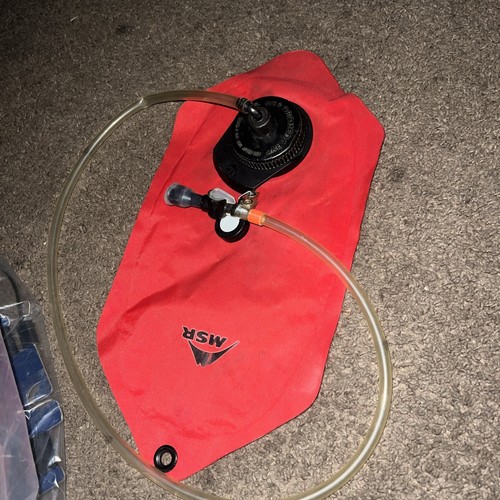 MSR Dromedary Bag Red - Water Reservoir Hydration Bladder - Camping ...