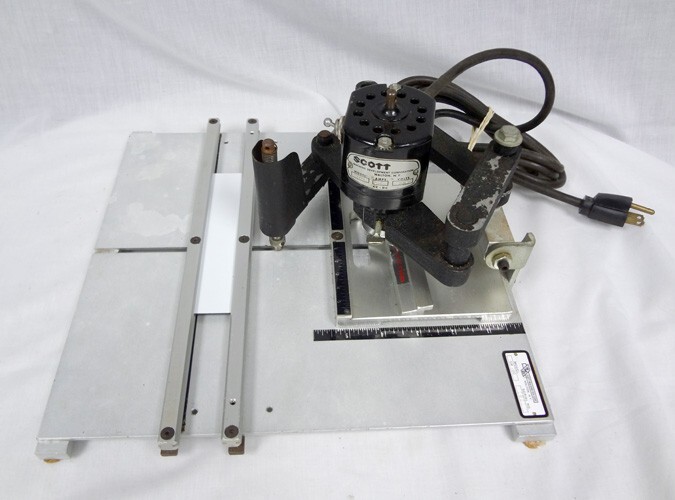 Scott SMD Machine 3706 Pantograph Engraving Engraver & SM-100 Table | eBay