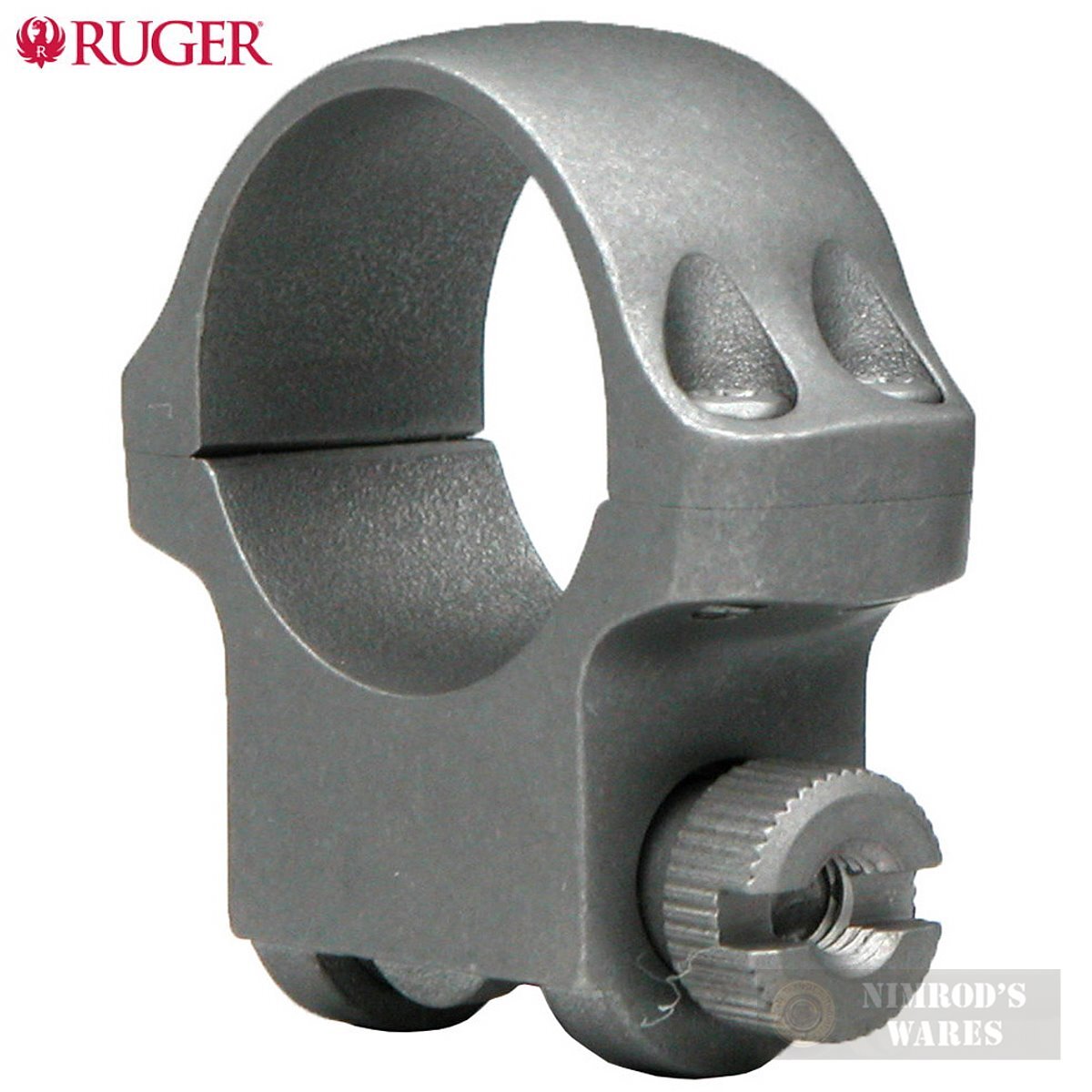 Ruger 30mm Medium SCOPE RING (1) Matte Black 4B30HM 90321 FAST SHIP ...
