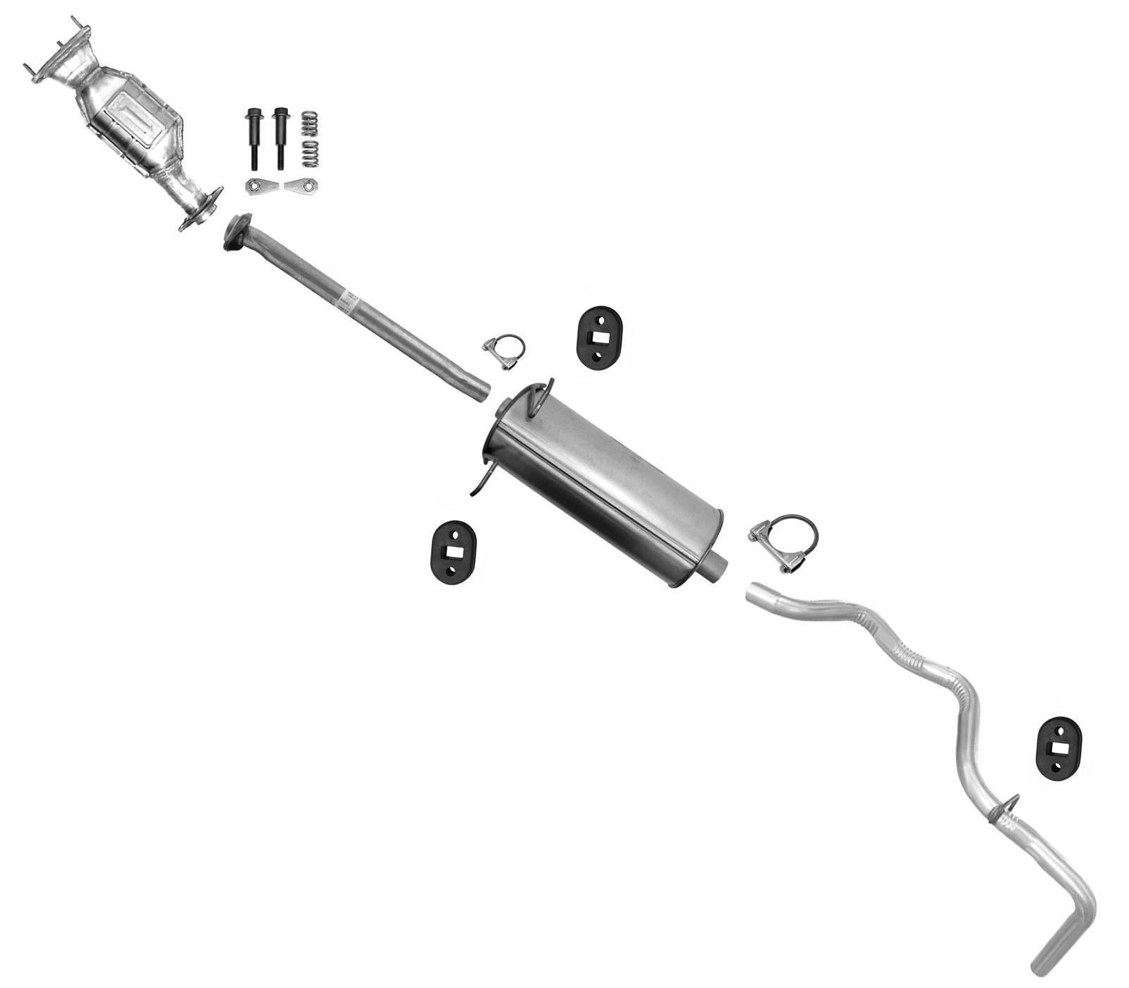 Rr Catalytic Converter Muffler Tail Pipe Fits 04-06 Ford Ranger V6 118 ...
