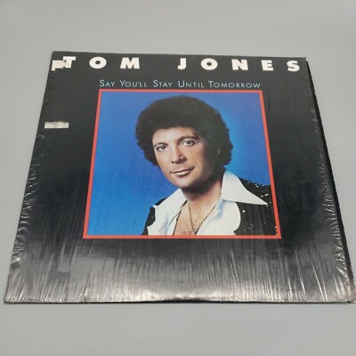 Tom Jones Vinyl LP - Say You'll Stay Until Tomorrow - Epic PE 34468 ...