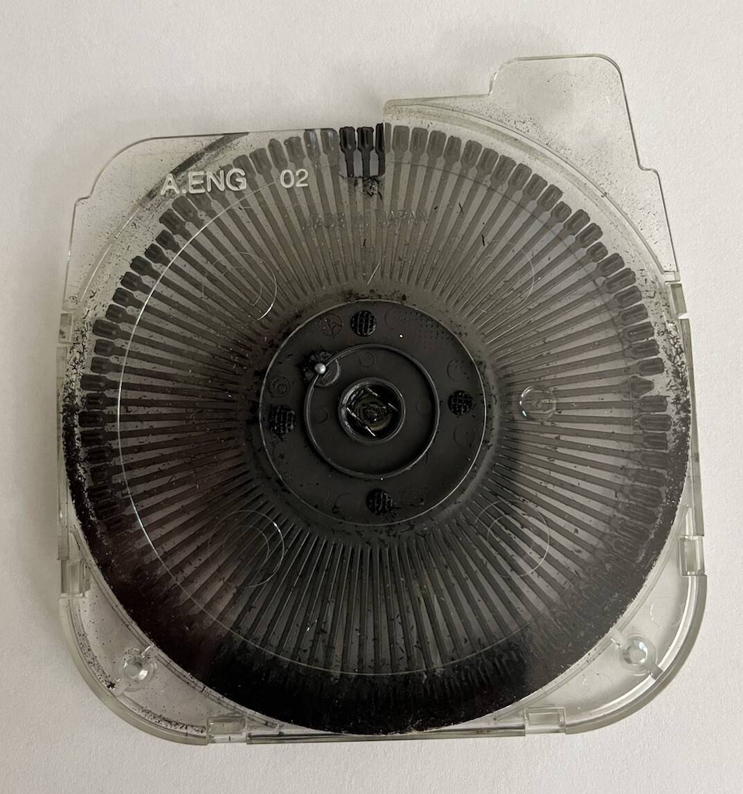 Brother Prestige 1012 Electronic Typewriter Daisy Wheel Print Wheel ...