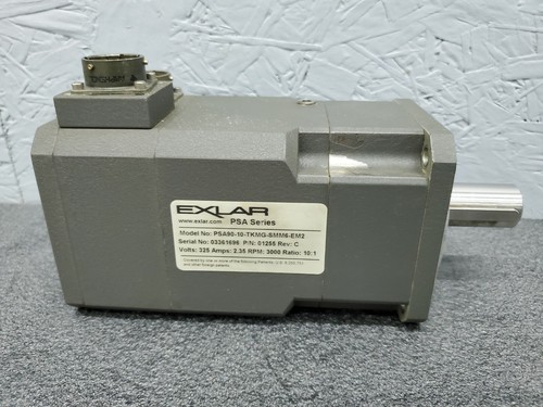 Exlar PSA Series Servo Motor PSA90-10-TKMG-SMM6-EM, 325V, 2.35 Amps ...