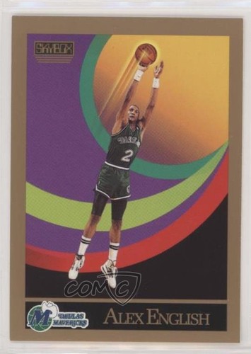 1990-91 Skybox Alex English #375 HOF | eBay