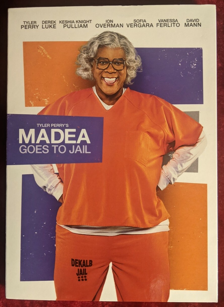Tyler Perry's Madea Goes to Jail (DVD, 2009) New Sealed with Rare ...