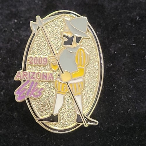 2009 Arizona Elks AZ BOE Lodge Member Lapel pin Souvenir Badge Event ...