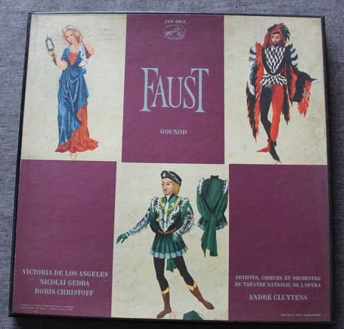 Faust - Gounod - Andre Cluytens, coffret 4 LP - 33 tours | eBay