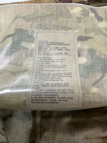 USGI MOLLE II Medic Bag Pack OCP Multicam Scorpion Complete | eBay