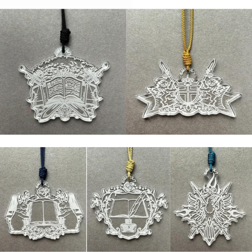 Ascendance of a Bookworm Crest Crystal Charm 45mm 1.8" Japan New | eBay