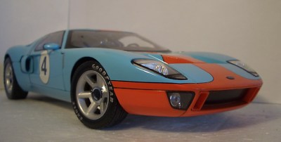 Ford GT40 Classic Custom Built Metal Model 1 18 Concept Hot Rod 24 Race ...