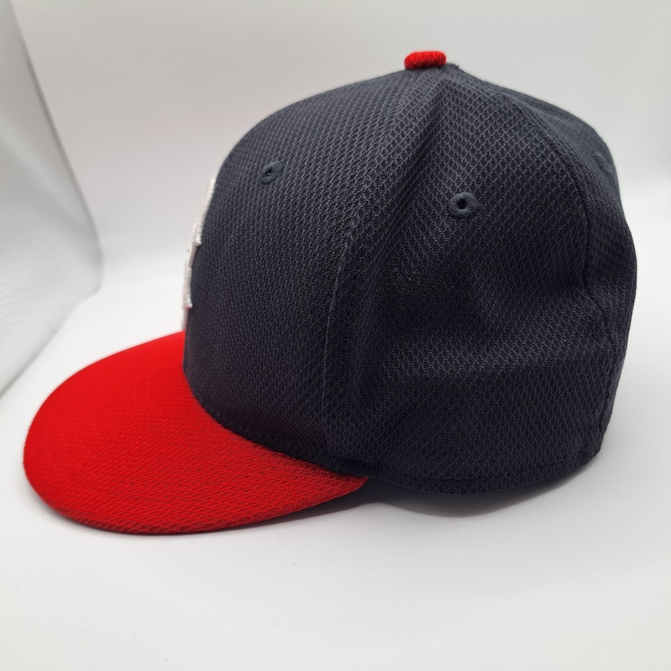 Boston Red Sox Hat Mens Navy Red 6 5/8 Fitted 59Fifty Cap New Era MLB ...