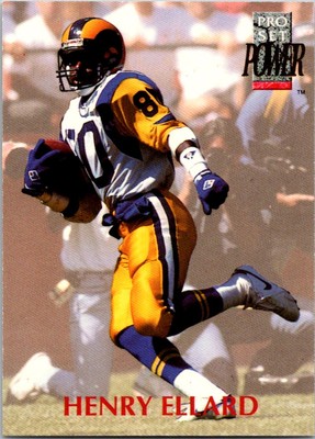 Henry Ellard 1992 Pro Set Power #267 Los Angeles Rams | eBay