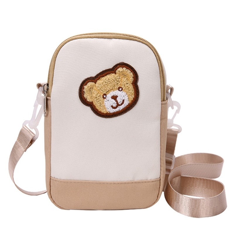 Cute Cartoon Bear Shoulder Bags Crossbody Bag Nylon Women s Travel ...