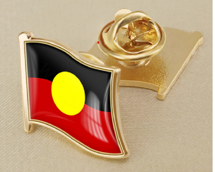 TOP QUALITY ABORIGINAL FLAG PIN BADGE INDIGENOUS FIRST NATION AUSTRALIA ...
