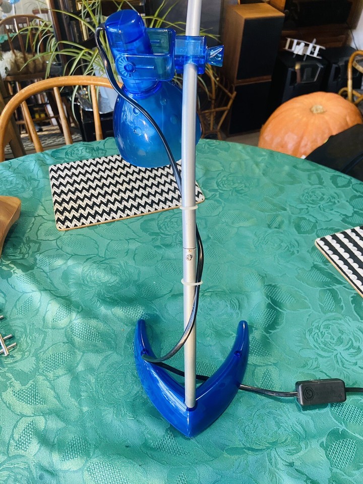 Lamp IKEA morker Blue Plastic Adjustable Desk Light Lamp Y2K | eBay UK