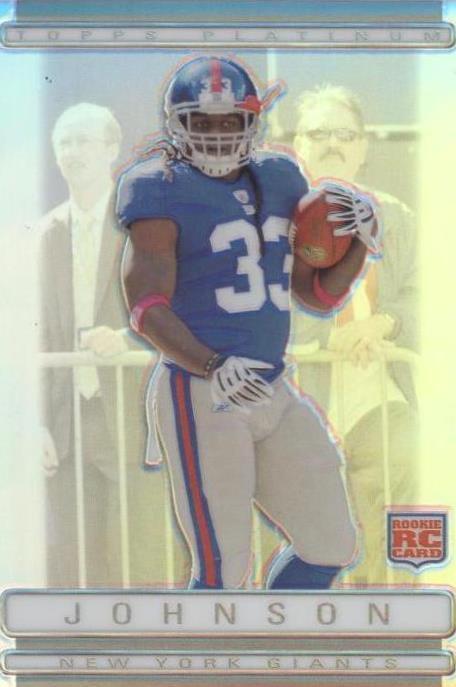 2009 Topps Platinum - Gartrell Johnson #161 Refractor /999 (RC) for ...