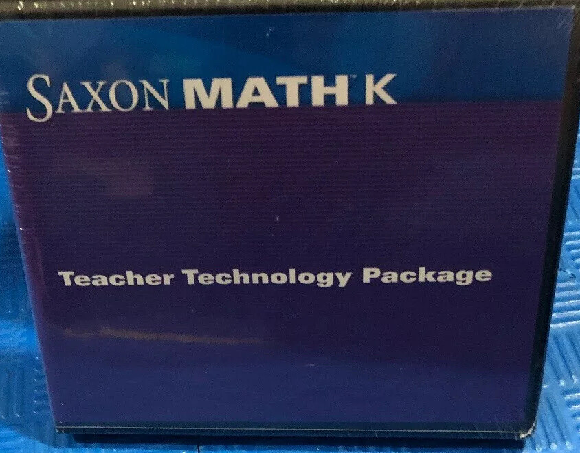 Saxon Math K Teacher Technology Package New in Plastic 9781600328282| eBay