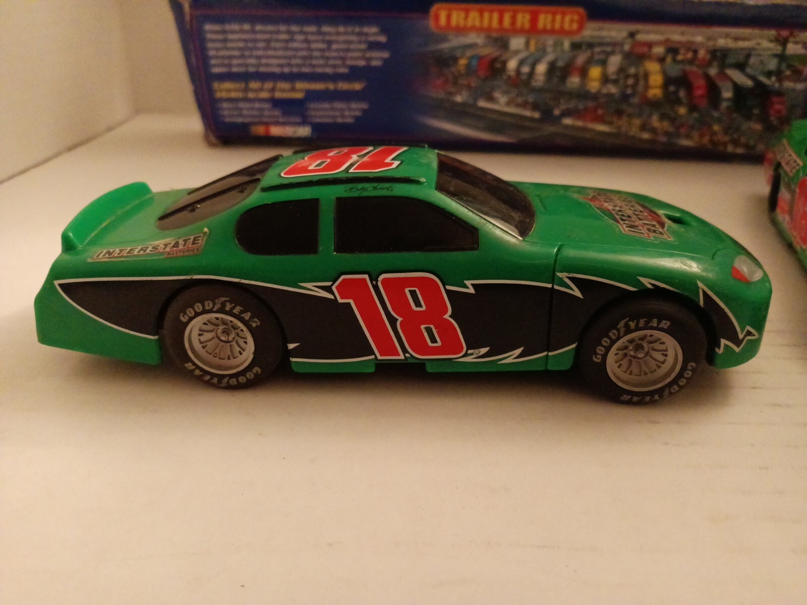 Bobby Labonte #18 Race Car Lot 2 Diecast 1 Pez Despenser Big Rig Truck ...