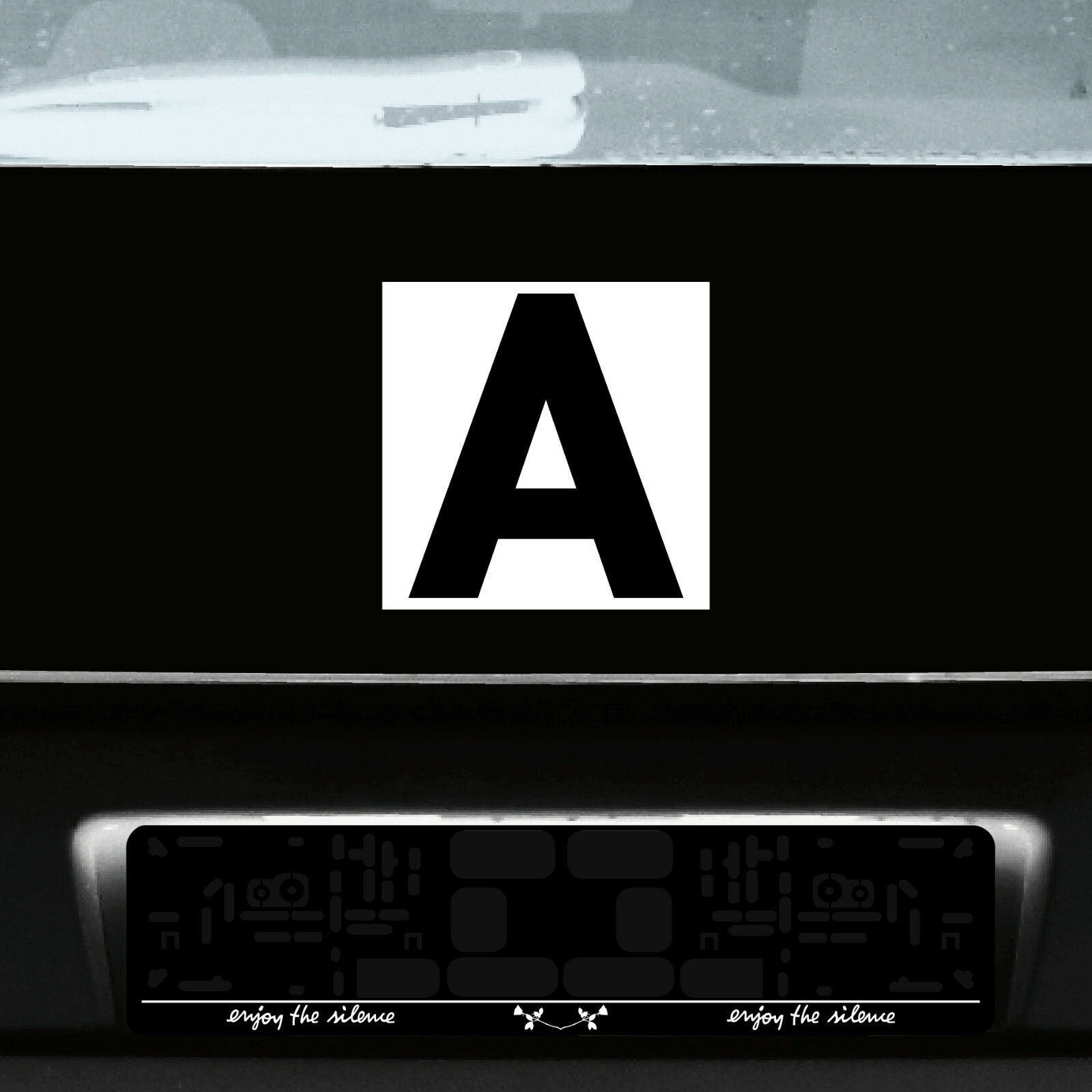 Aufkleber Buchstabe A 20cm Sticker Achtung Anfänger Fahranfänger Auto ...