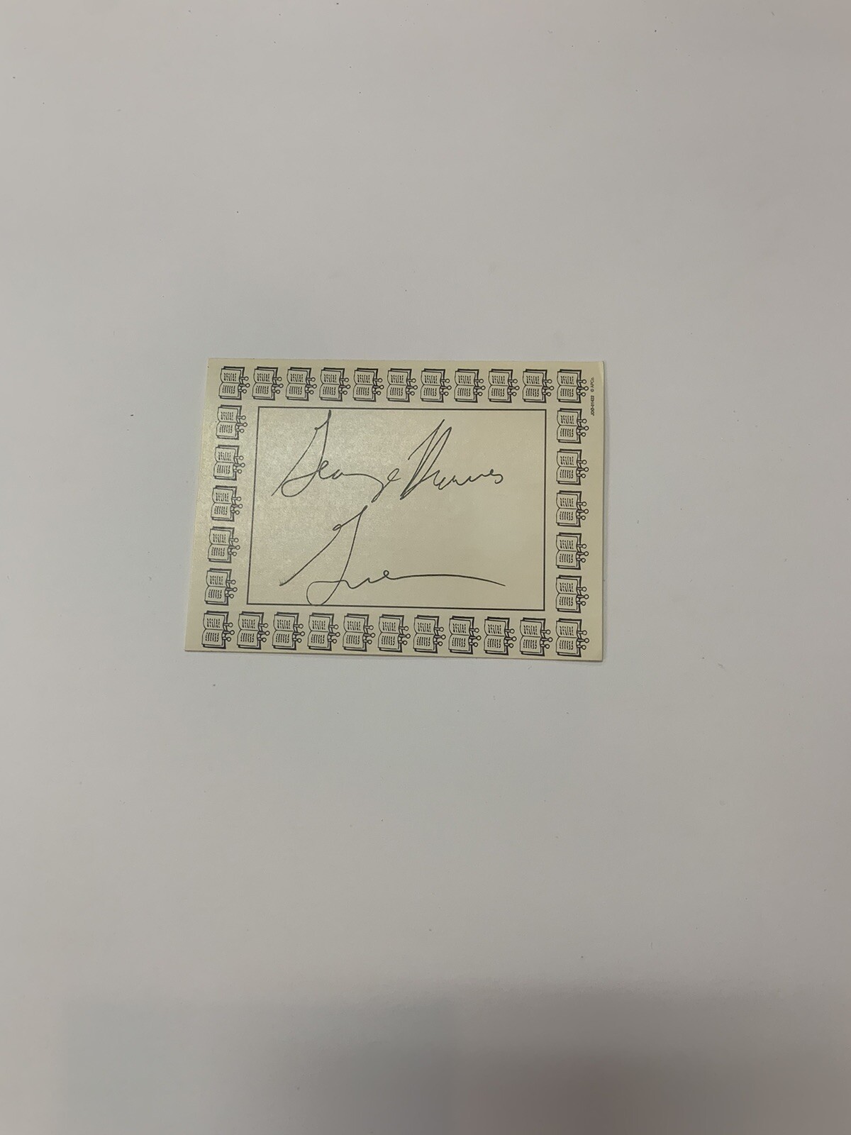 George Dawes Green American Novelist Author Signed Bookplate ...