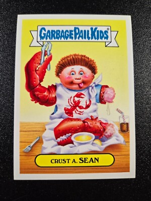 Crust A. Sean 2017 Garbage Pail Kids Card Lobster Eating Spoof | eBay