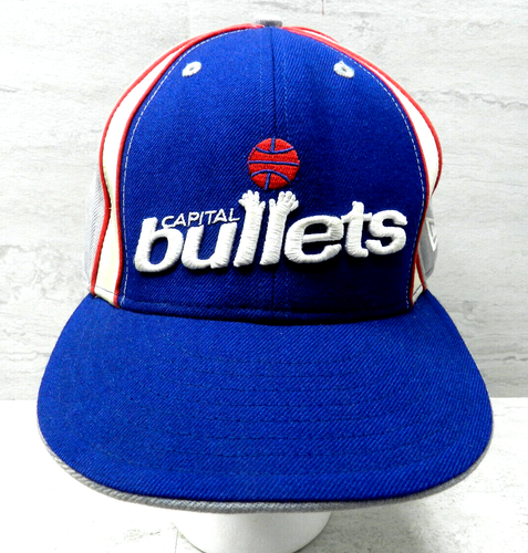 WASHINGTON WIZARDS Capital Bullets New Era 59Fifty Hat/Cap 7-5/8 NBA ...