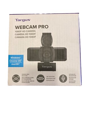 Targus Webcam Pro 1080P HD Camera Windows, Chrome Os, Mac Os New | eBay
